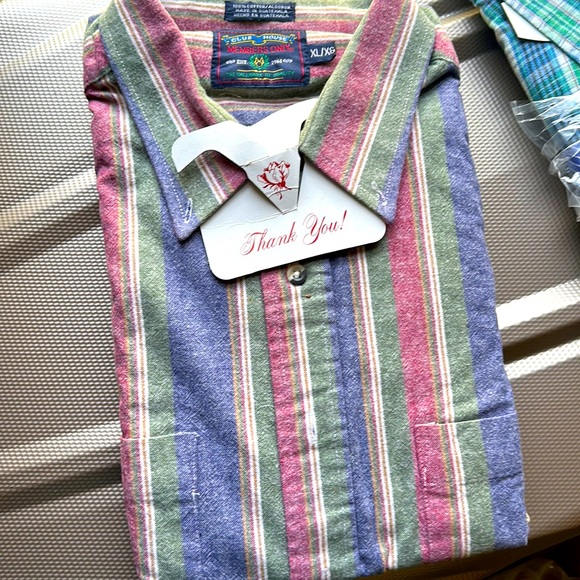 Members Only | Shirts | Vintage Members Only Button Down Shirt | Poshmark